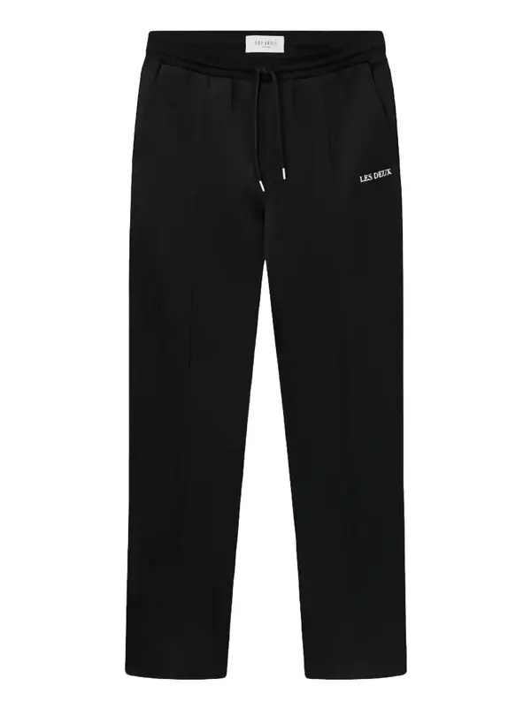 LES DEUX Ballier Drawstring-fastening Trousers - Black