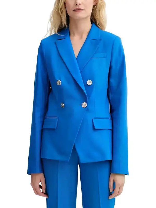 MORGAN Double-breasted Blazer - Blue