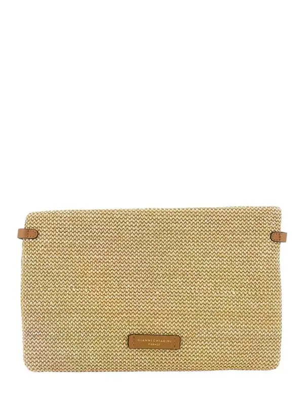GIANNI CHIARINI Hermy Clutch - Neutrals