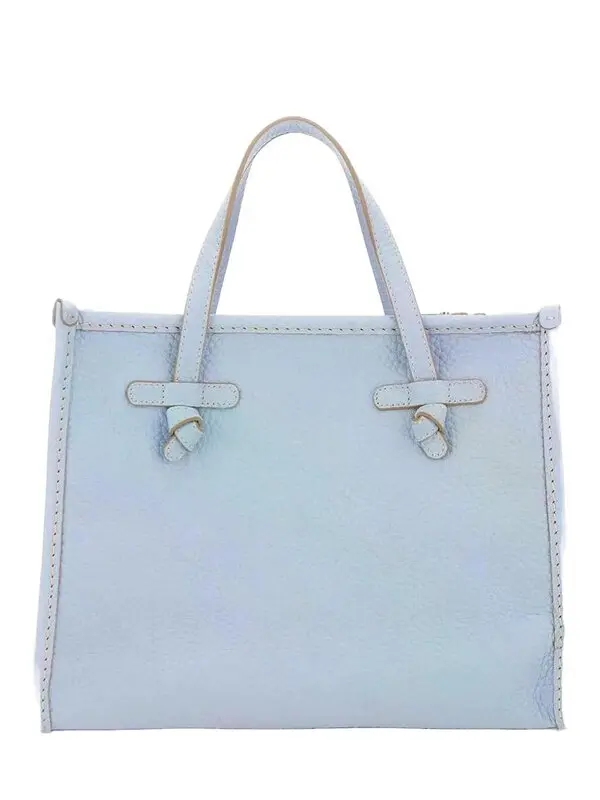 GIANNI CHIARINI 32 Miss Marcella Leather Tote Bag - Blue