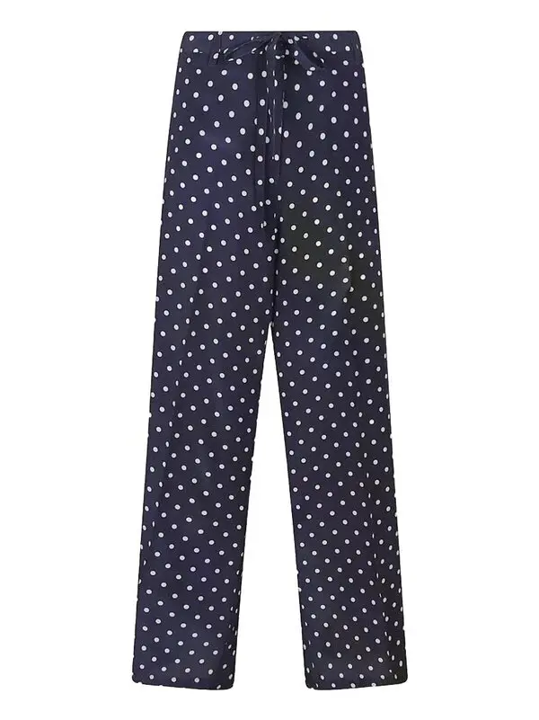 P.a.r.o.s.h Polka-dot Trousers - Blue
