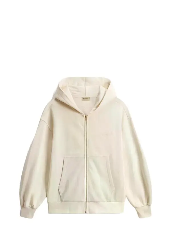 Woolrich Zip-up Hoodie - Neutrals