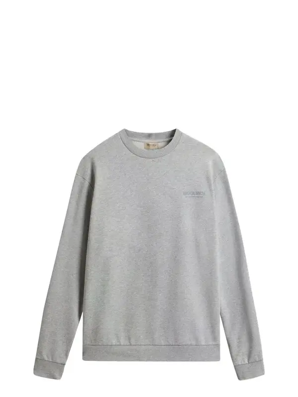 Woolrich Macro Logo Sweatshirt - Grey