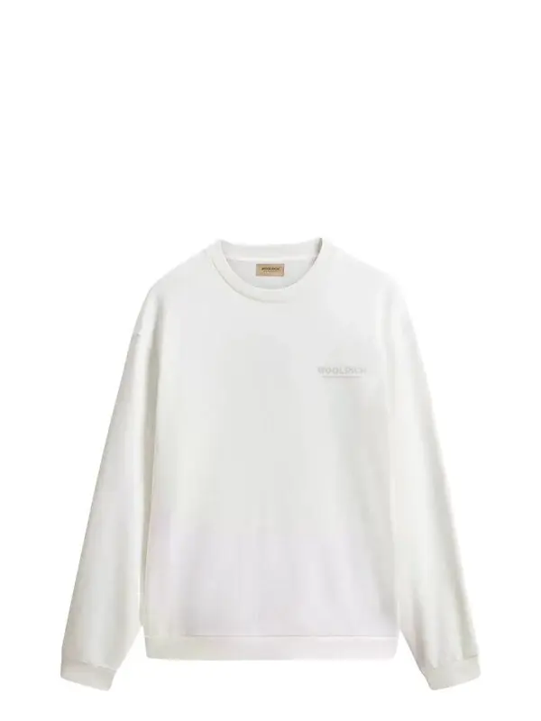 Woolrich Ribbed Logo Sweatshirt - White