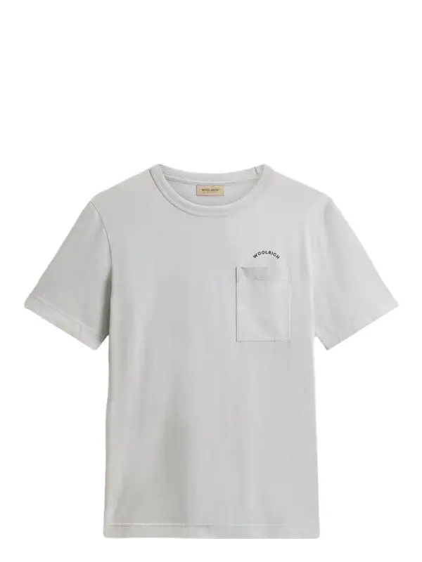 Woolrich Pocket Graphic-print T-shirt - Grey