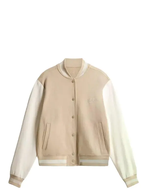 Woolrich Snap-button Bomber Jacket - Neutrals