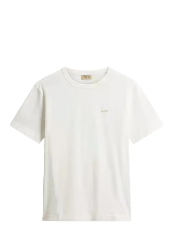 Woolrich Logo-print T-shirt - Neutrals