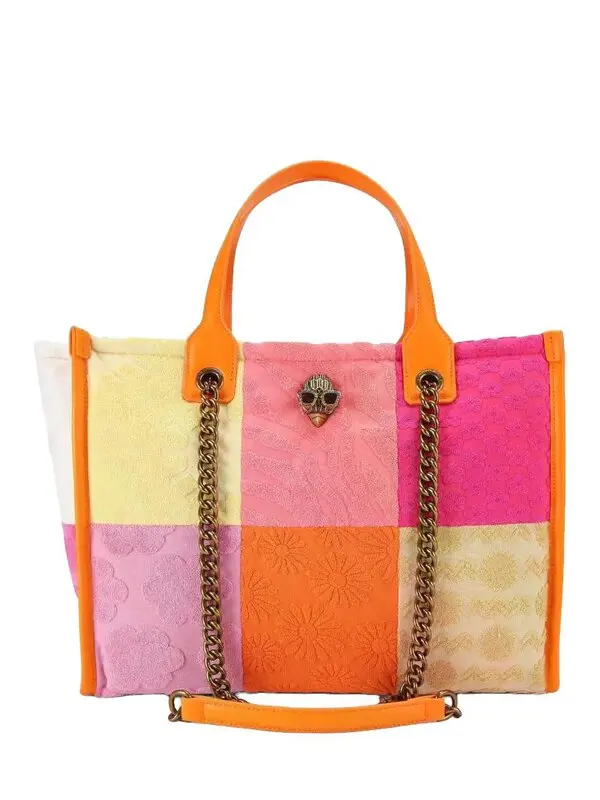 Kurt Geiger Hoxton Patchwork Tote Bag - Pink