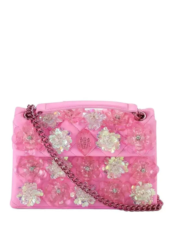 Kurt Geiger Medium Kensington Quilted Shoulder Bag - Pink