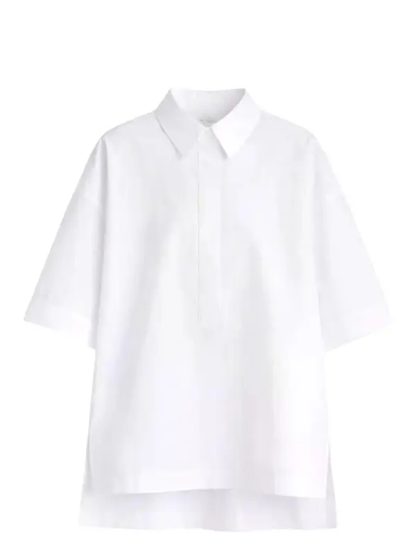 Liviana Conti Millie Point-collar Shirt - White