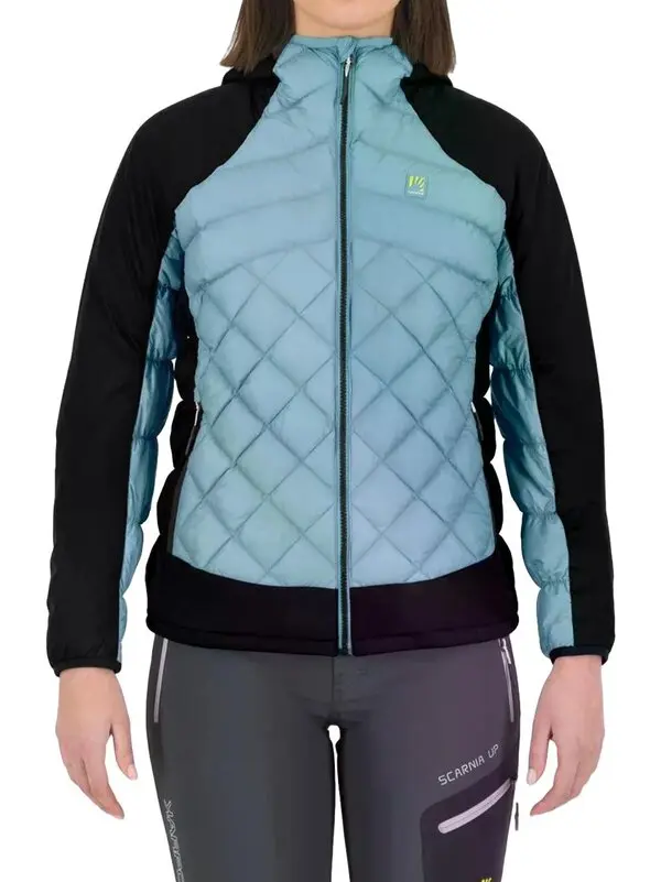 KARPOS Lastei Active Plus Quilted Hooded Jacket - Blue