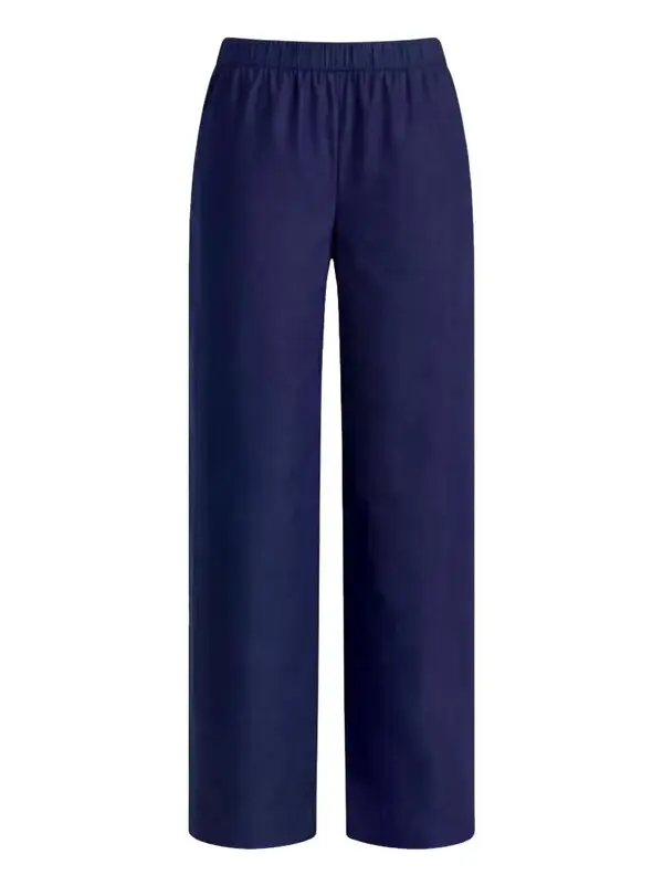 Liviana Conti Elasticated-waistband Trousers - Blue