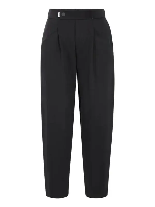 PNTS Jino Pleated Trousers - Black