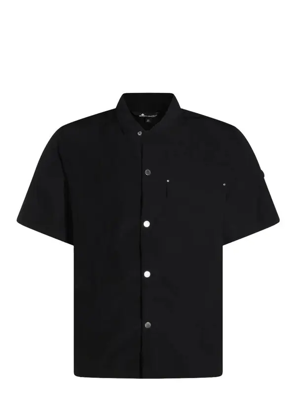 Moose Knuckles Buttoned Pocket Shirt - Black