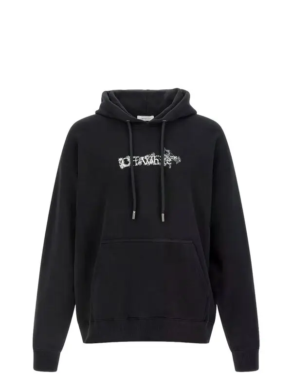 Off-White Arrow Skate Hooded Sweatshirt - Black