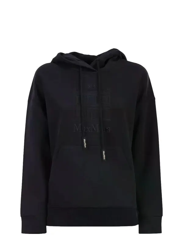 Max Mara Graphic Hoodie - Blue