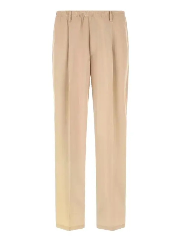 CELLAR DOOR Ezio Pleated Trousers - Neutrals