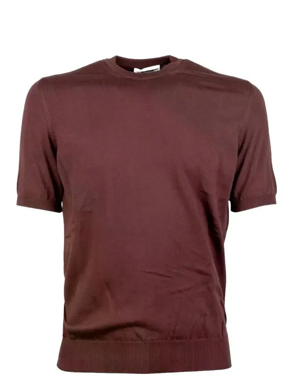 Alpha Studio Short-sleeve T-shirt - Brown