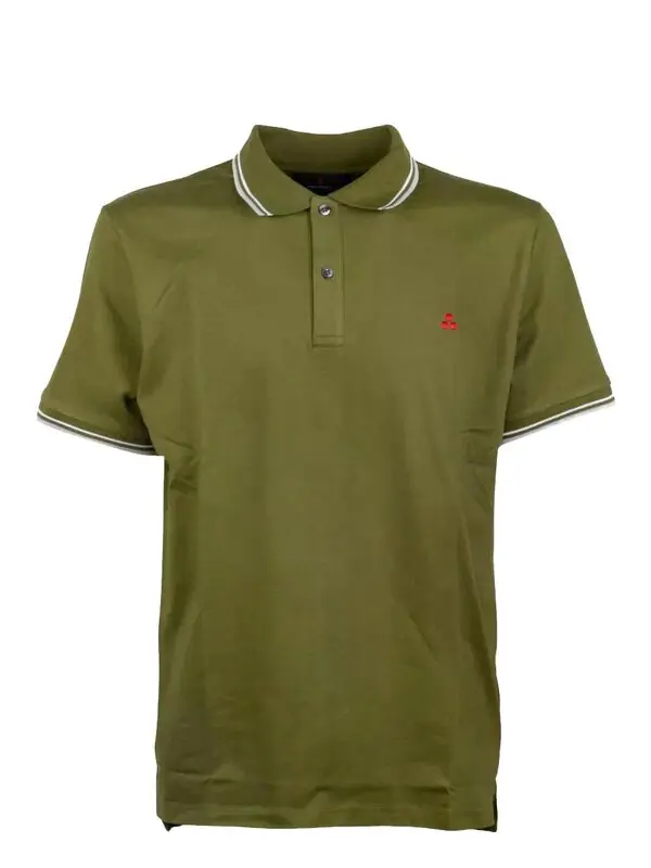 Peuterey Trim Polo Shirt - Green