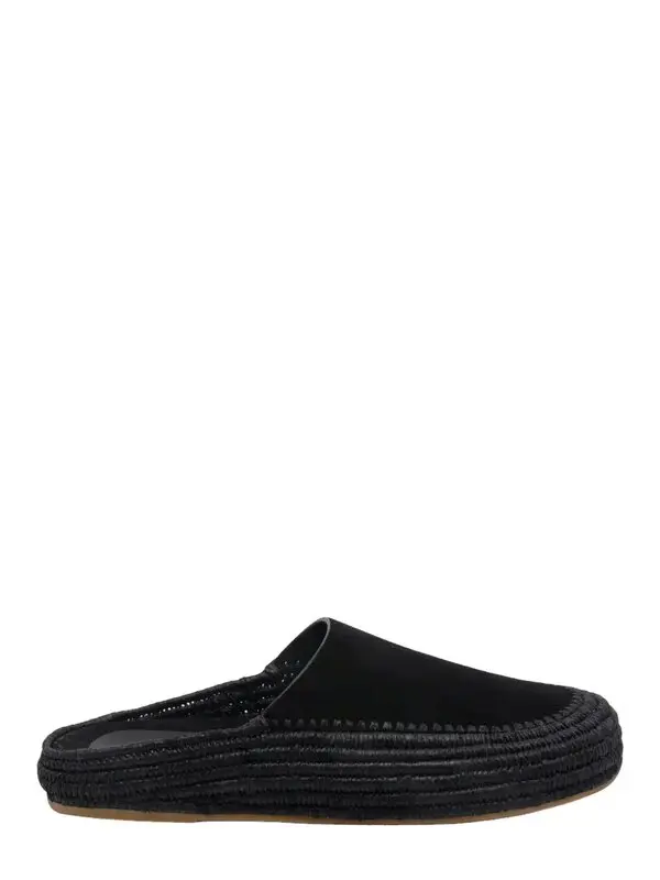 PALOMA BARCELO Round-toe Mules - Black