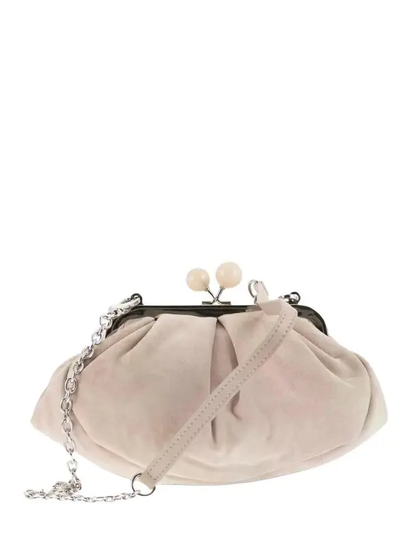 Max Mara Suede Clutch Bag - Neutrals
