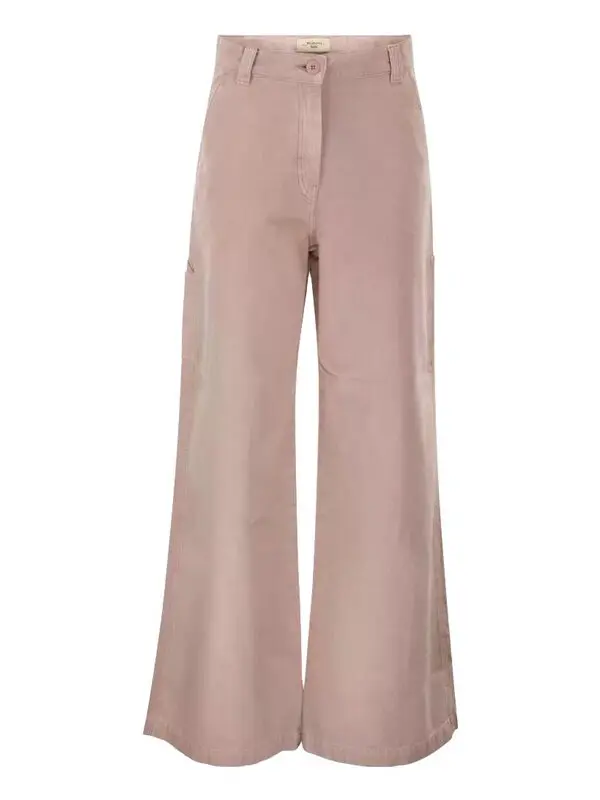 Max Mara Carpenter Wide-leg Trousers - Pink