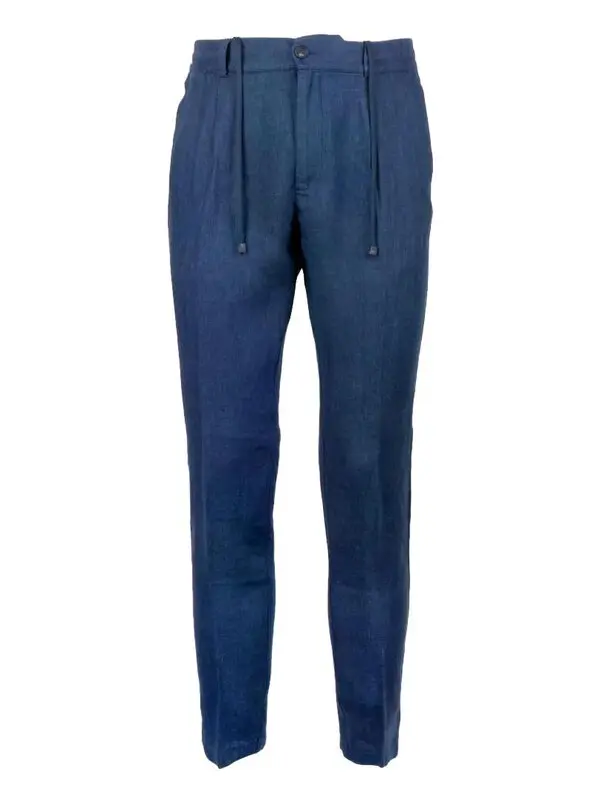 CRUNA Drawstring Trousers - Blue