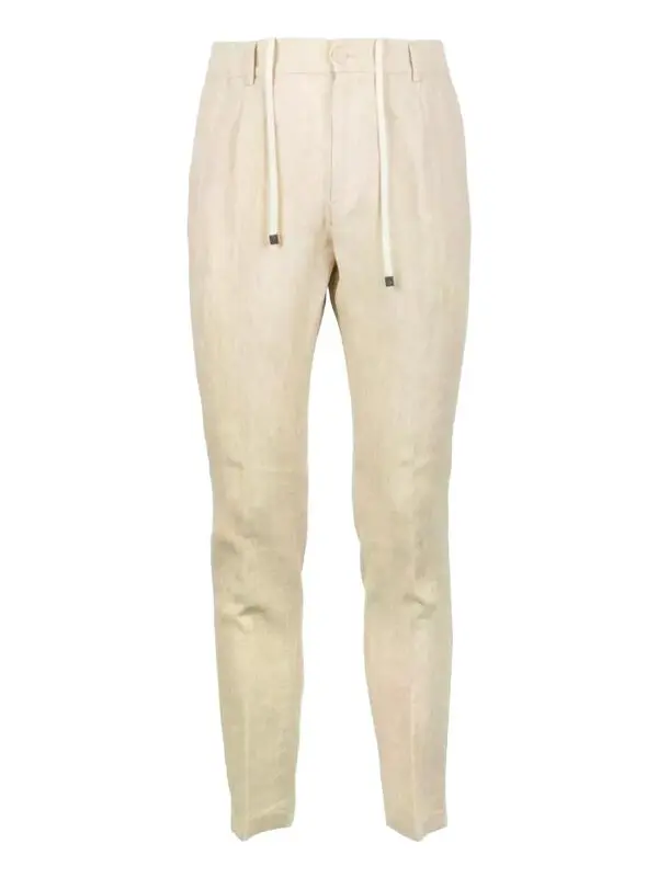 CRUNA Drawstring Trousers - Neutrals