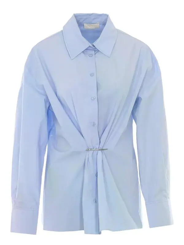 TWINSET Button Long-sleeve Shirt - Blue