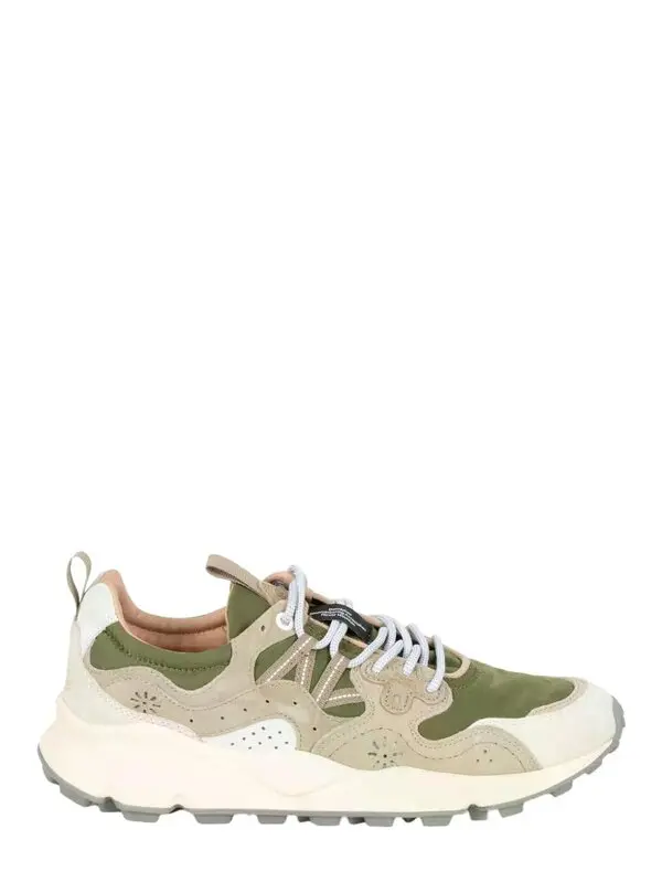 FLOWER MOUNTAIN Yamano 3 Lace-up Sneakers - Green