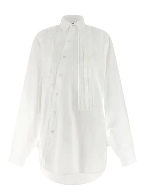 MAISON JEJIA Plissé Shirt - White