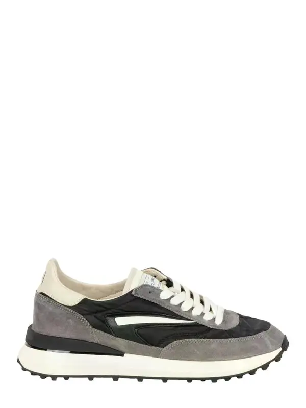 D.a.t.e. Panelled Lace-up Sneakers - Grey