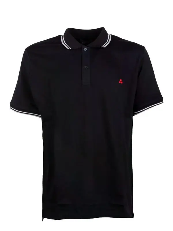 Peuterey Tipped Polo Shirt - Blue