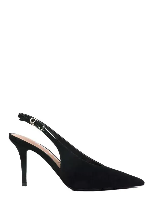 Guess Primo Suede Slingback Pumps - Black