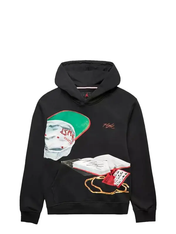 JORDAN X Jacob Rochester Artist Series Hoodie - Black
