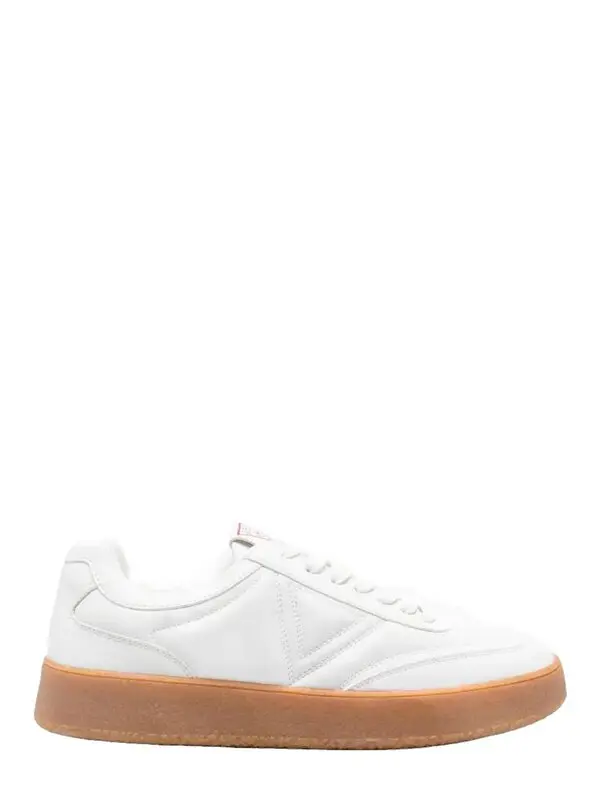 Guess Logo Detail Sneakers - White