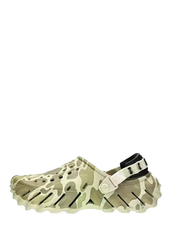 CROCS Camouflage Cut-out Clogs - Green