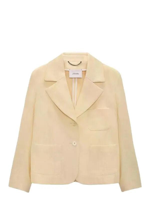 Dorothee Schumacher Pocket Single-breasted Jacket - Yellow