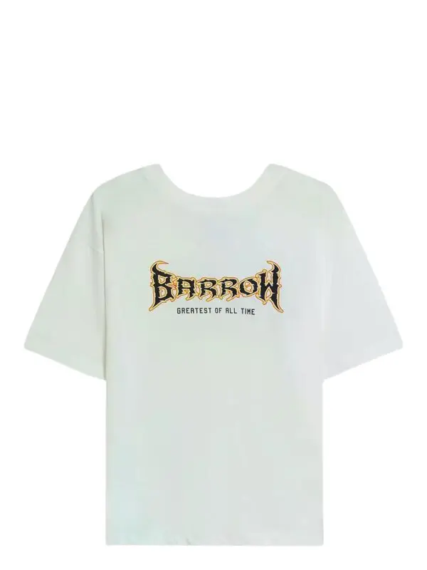 BARROW Graphic-print T-shirt - White