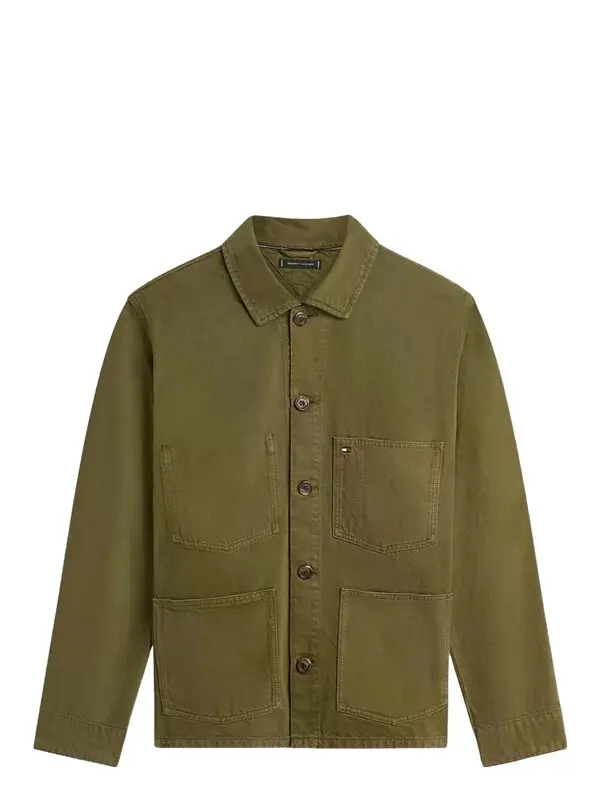 Tommy Hilfiger Buttoned Coat - Green
