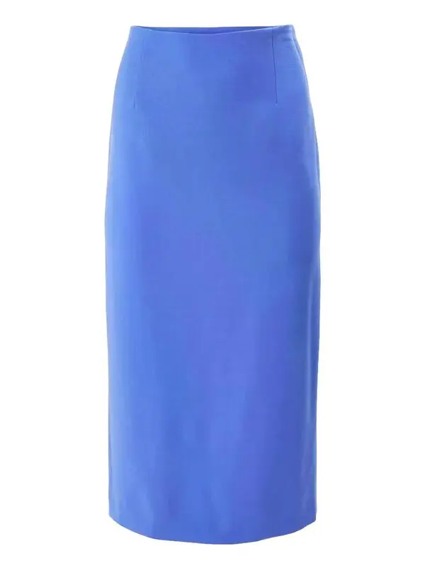 Carolina Herrera Pencil Skirt - Blue