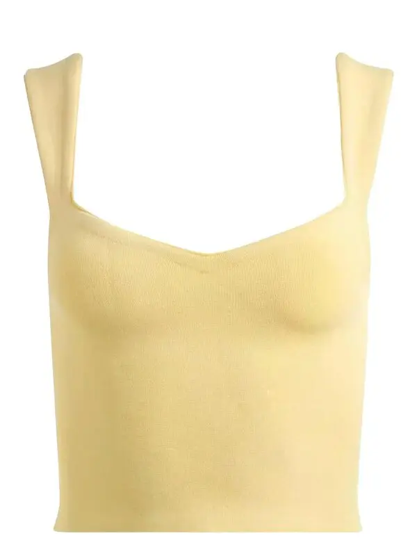 Alice + Olivia Sweetheart Tank - Yellow