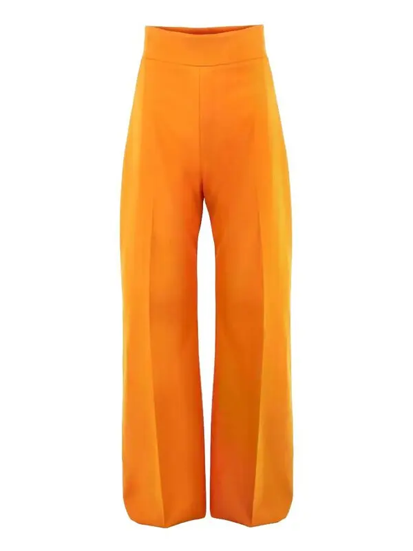 Carolina Herrera Diane Wide-leg Pants - Orange