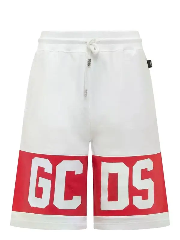 Gcds Logo Shorts - White