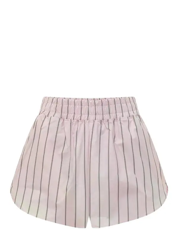 A PAPER KID Striped Shorts - Pink