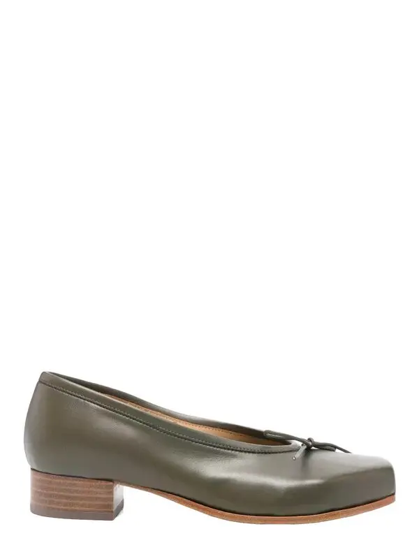 MAGLIANO Leather Pumps - Green
