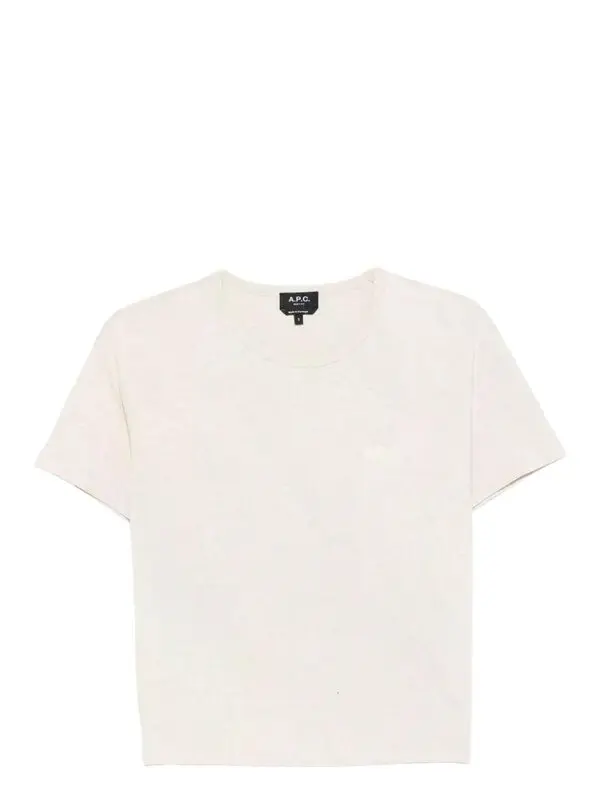 A.p.c. Crew-neck T-shirt - Neutrals