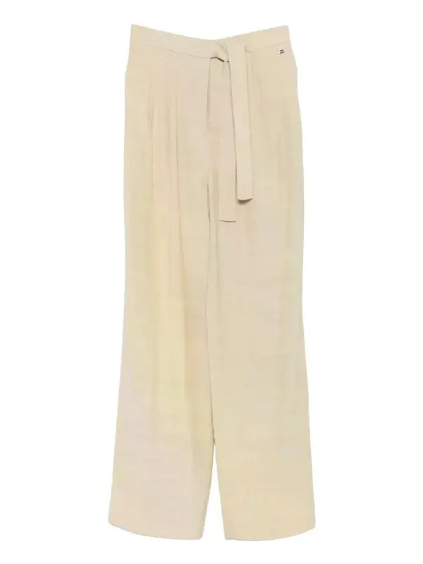 Herno Elasticated-waistband Trousers - Neutrals