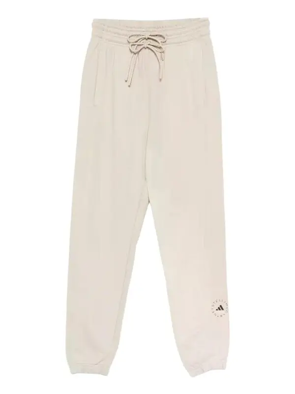 Adidas By Stella McCartney Drawstring Performance Trousers - Neutrals