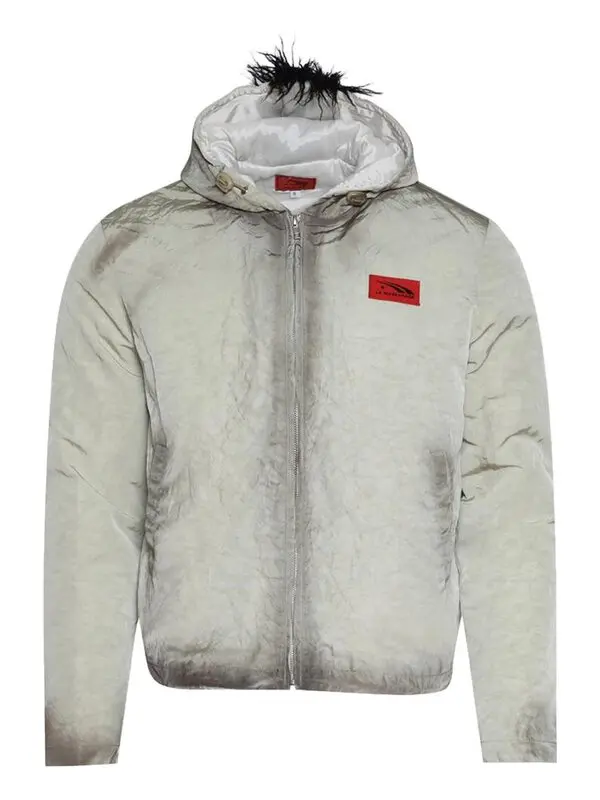 LA MASKARADE Dirty Effect Zip-up Jacket - Multi